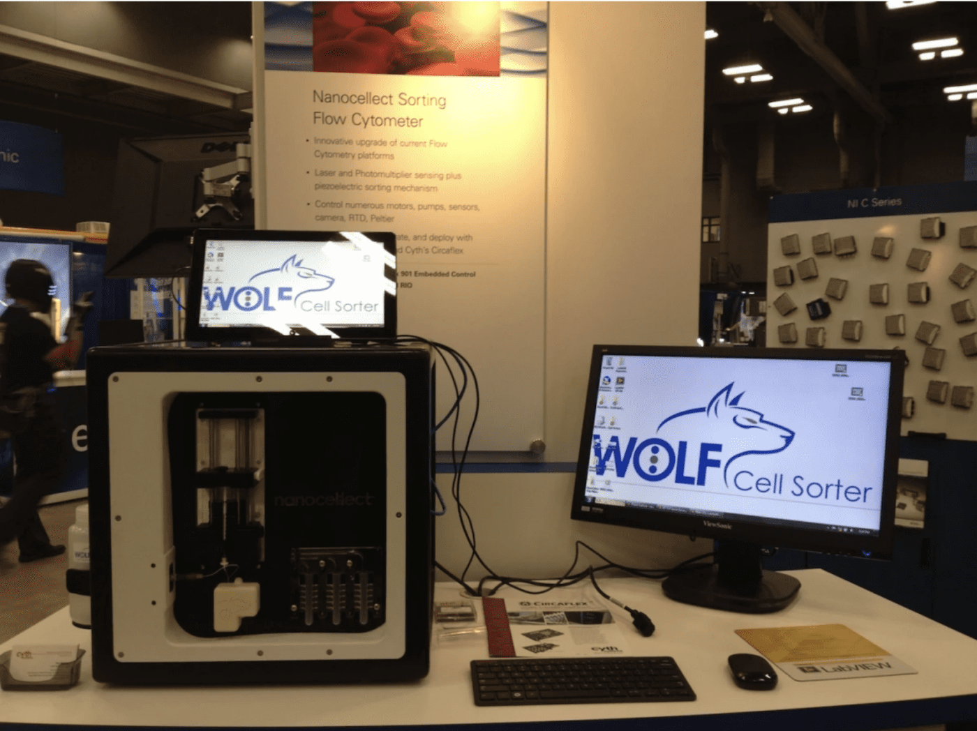 NanoCellect at NI-Week in Austin Texas - Nanocellect